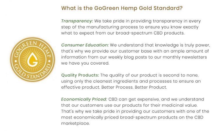GoGreen Hemp CBD Relief Stick Review